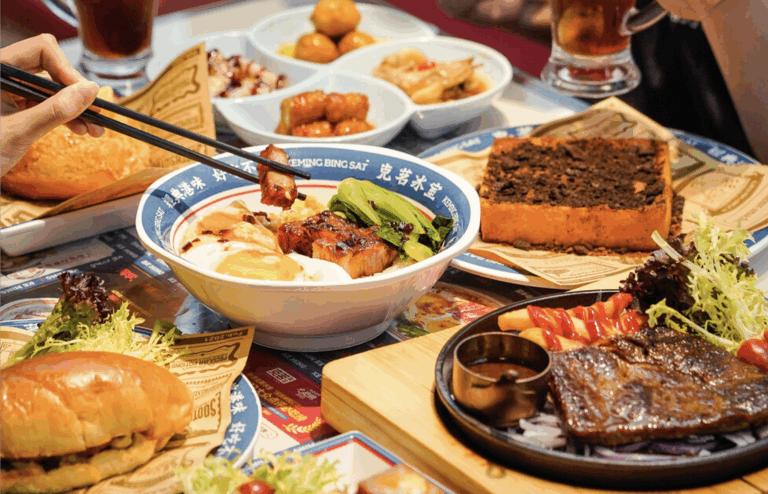 Viral Hong Kong Cha Chaan Teng Keming Bing Sat 克茗冰室 has just opened in ...